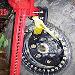 Hi-lift Jack 5000 Pound capacity Wheel Lift Attachment