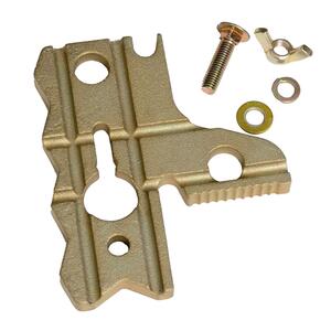 Hi-lift Jack 3/8in Chain Slot 7/8in Shackle Hole Cut-Out Wedge Winch ...