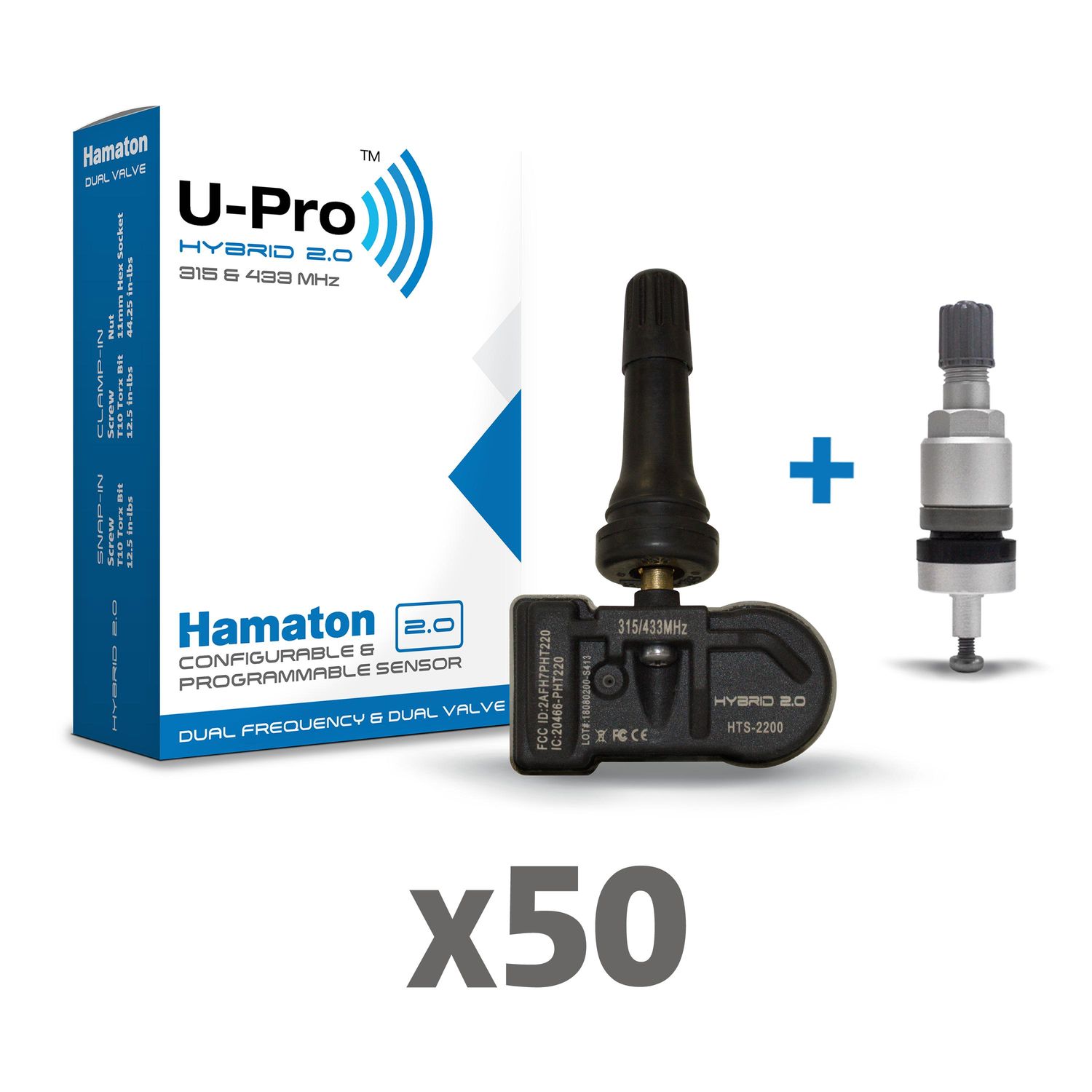 Hamaton Programmable Tire Pressure Monitoring Sensor HAM-A66DDBK50 Hamaton Programmable Tire Pressure Monitoring Sensor HAM-A66DDBK50