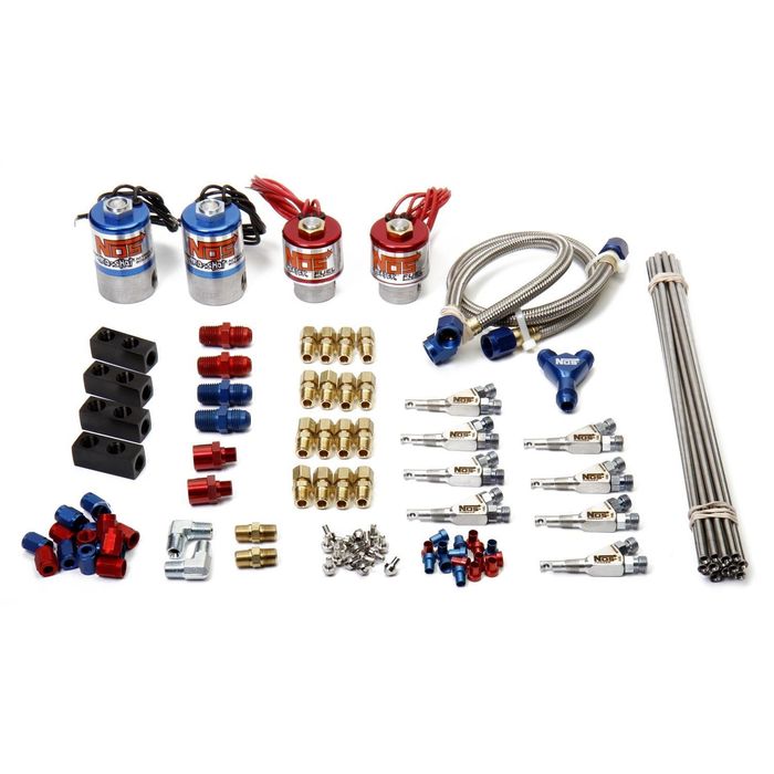 NOS/Nitrous Oxide System Pro Race Fogger Custom Nitrous Plumbing Kit ...