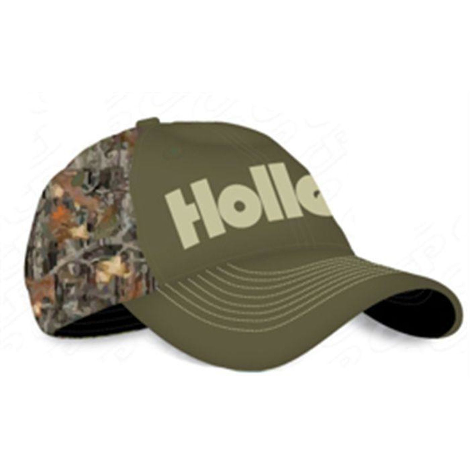Holley Green/Camo Cap