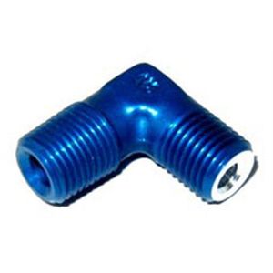 NOS/Nitrous Oxide System Blue -3AN x 1/8in Flare Jet Fitting