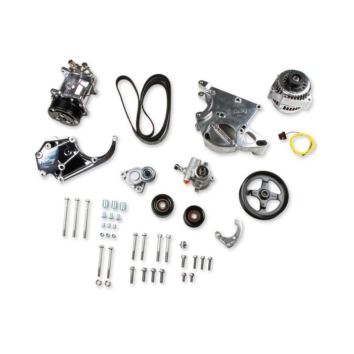 Holley Complete GM LS Accessory Drive Kit