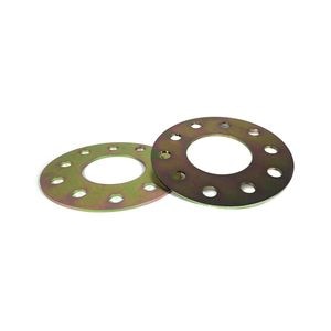 Baer Brake Systems 5 Lug Zinc-Coated Steel Wheel Spacers Set of 2