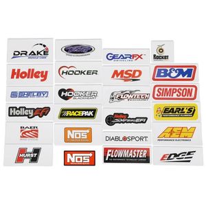 Holley Sticker Pack for Muscle Car Enthusiasts