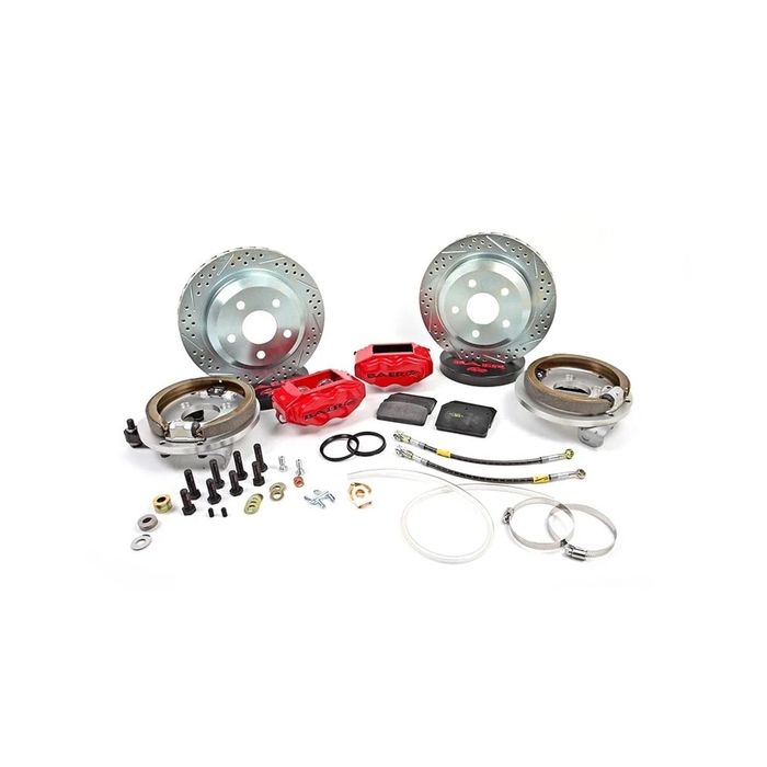 Baer Brake Systems 12in Red SDZ SS4 Rear Brake Kit