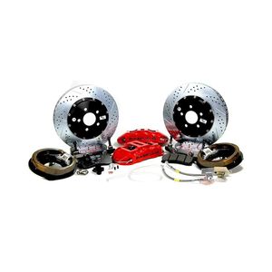 Baer Brake Systems 14in Red SDZ Extreme+ Rear Brake Kit