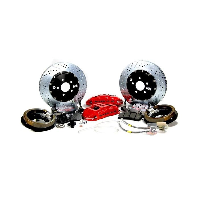 Baer Brake Systems 14in Red SDZ Extreme+ Rear Brake Kit