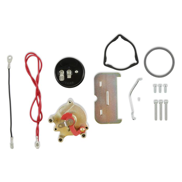 Holley Electric Choke Conversion Kit Zinc Finish Piston-less Design