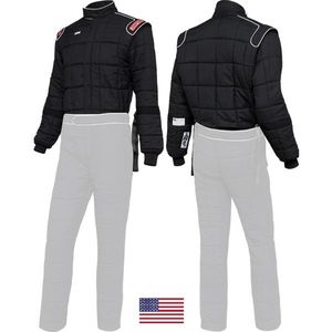 Simpson Safety Red, Medium Racing Drag Two Piece Racing Suit SFI 20 Jacket