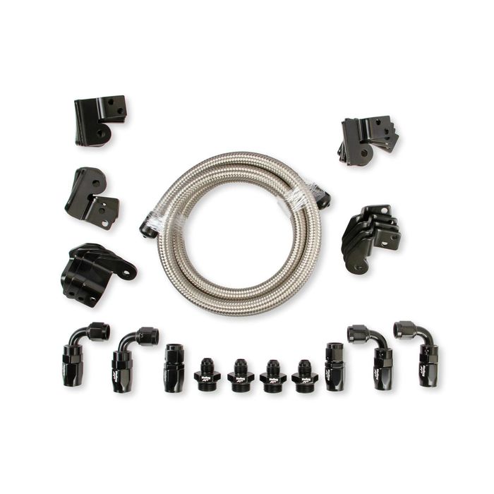 Holley EFI Billet Fuel Rail Kit for LS Truck Intake