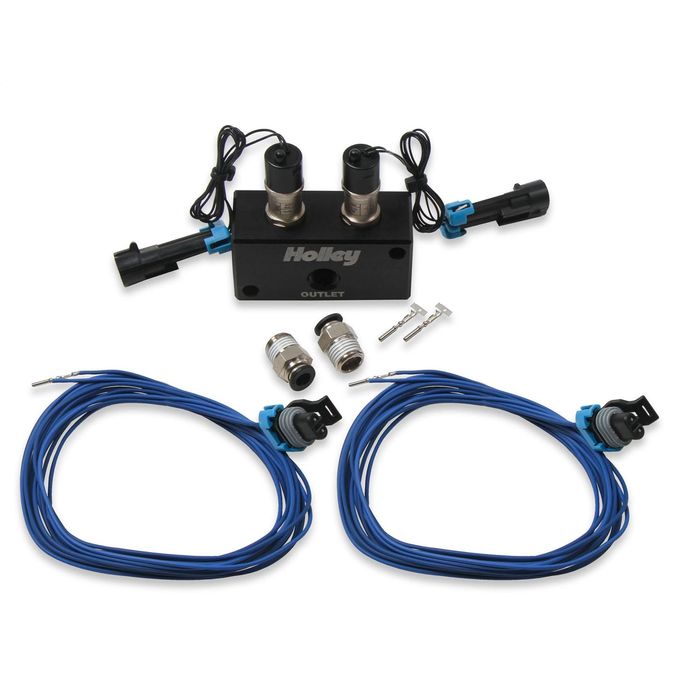 Holley EFI High Flow Dual Solenoid Boost Control Kit