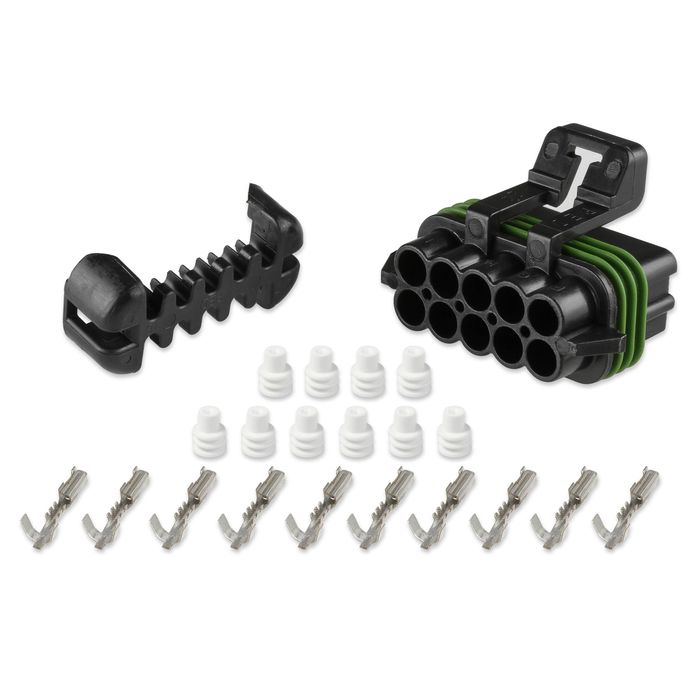 Holley EFI METRIPACK 10 Cavity Female Ignition Main Harness Connector