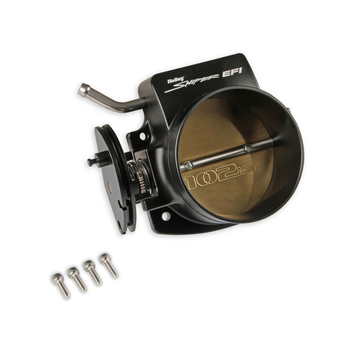 Holley Sniper EFI 102mm Throttle Body LS Engine, Black with GM IAC ...