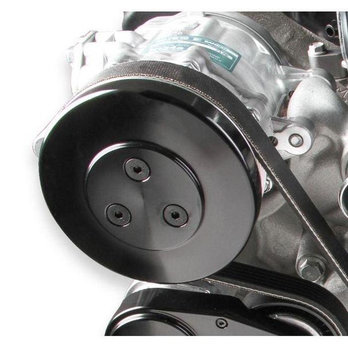Holley A/C Compressor Pulley Cover