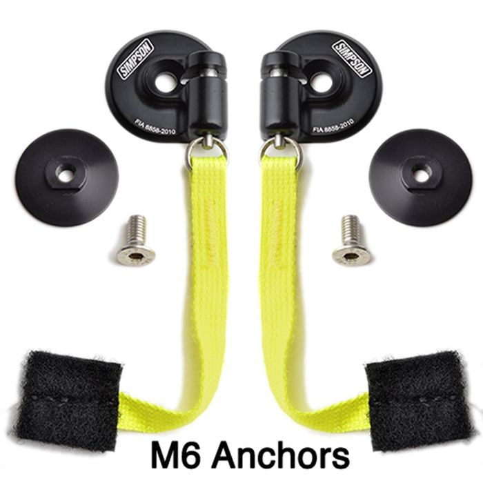 Simpson Safety Large, Racing Hybrid Sport Post Anchors Tether Kit
