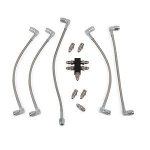 Earl's Performance Engine Coolant Crossover Pipe Kit LS0016ERL