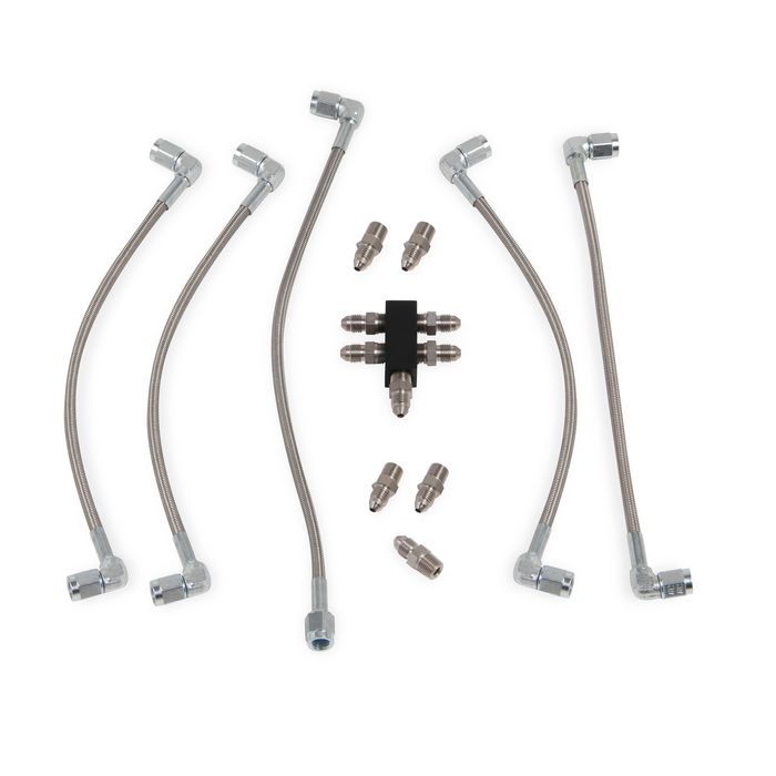 Earl's Performance Engine Coolant Crossover Pipe Kit LS0016ERL