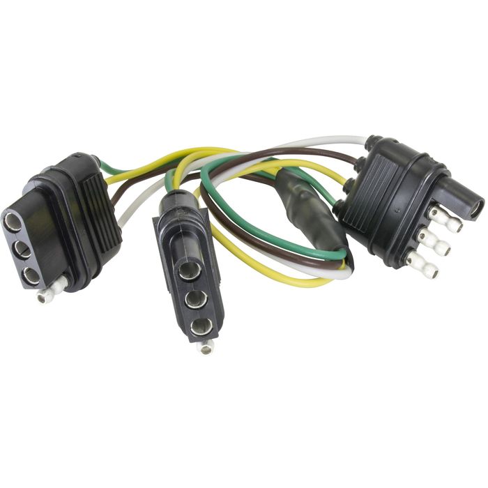 Hopkins 12in Wire Length 4 Flat Splitter