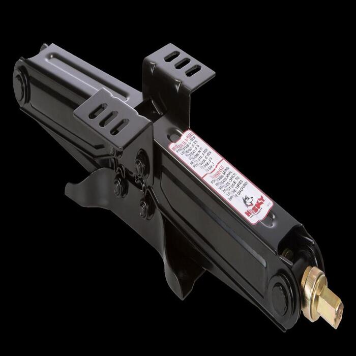 Husky Towing 20in H, 5,000lbs Powder Coated, Black, Steel, Mechanical ...