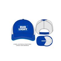 H3 Bud light trucker hat