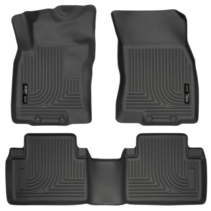 Husky Liners Black Direct-Fit Floor Mat Set