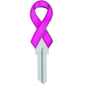 iKeyless Pink Ribbon/Breast Cancer - Schlage Key Blank