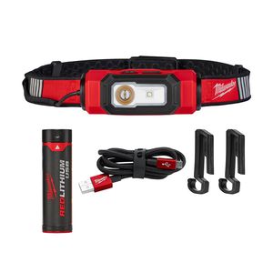 Milwaukee Tool Red Lithium USB Beacon Hard Hat Light