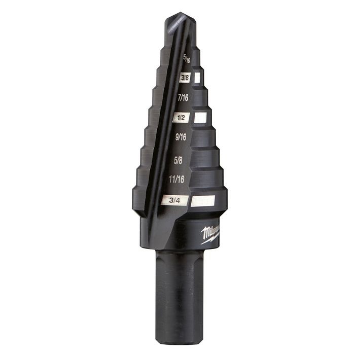 Milwaukee Tool 1 4in and 3 4in No.3 Step Drill Bit