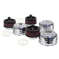 K&N High Performance Custom air cleaner assembly