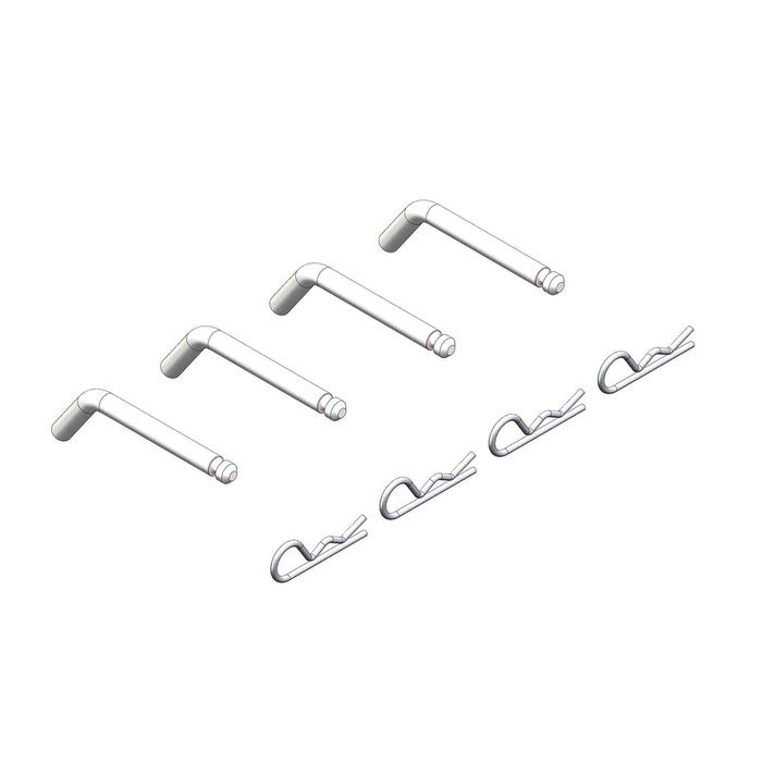 Husky Towing Base Rail Kit for Husky 31318 and 31326