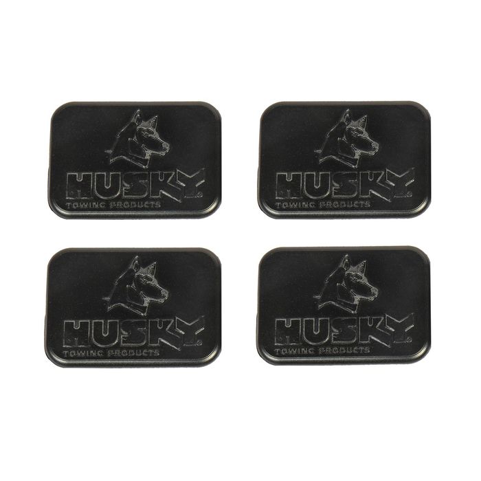 Husky Towing Black Rubber Replacement for Husky 33056 4 Pack