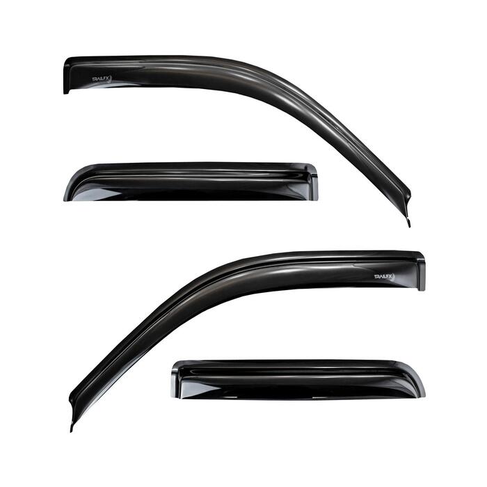 TrailFX Smoke Side Window Deflector 4738H