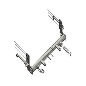 Blue Ox BX2344 Single Lug Removable Tabs with Safety Cable Hooks