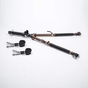 Blue Ox 2in Receiver Mount Black Bronze Steel, Class IV, 10,000lbs ...