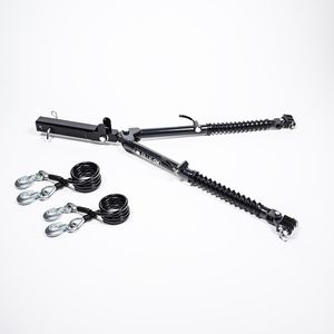 Blue Ox 2.5in Receiver Mount Black Steel, Class III,15,000lbs Towing ...