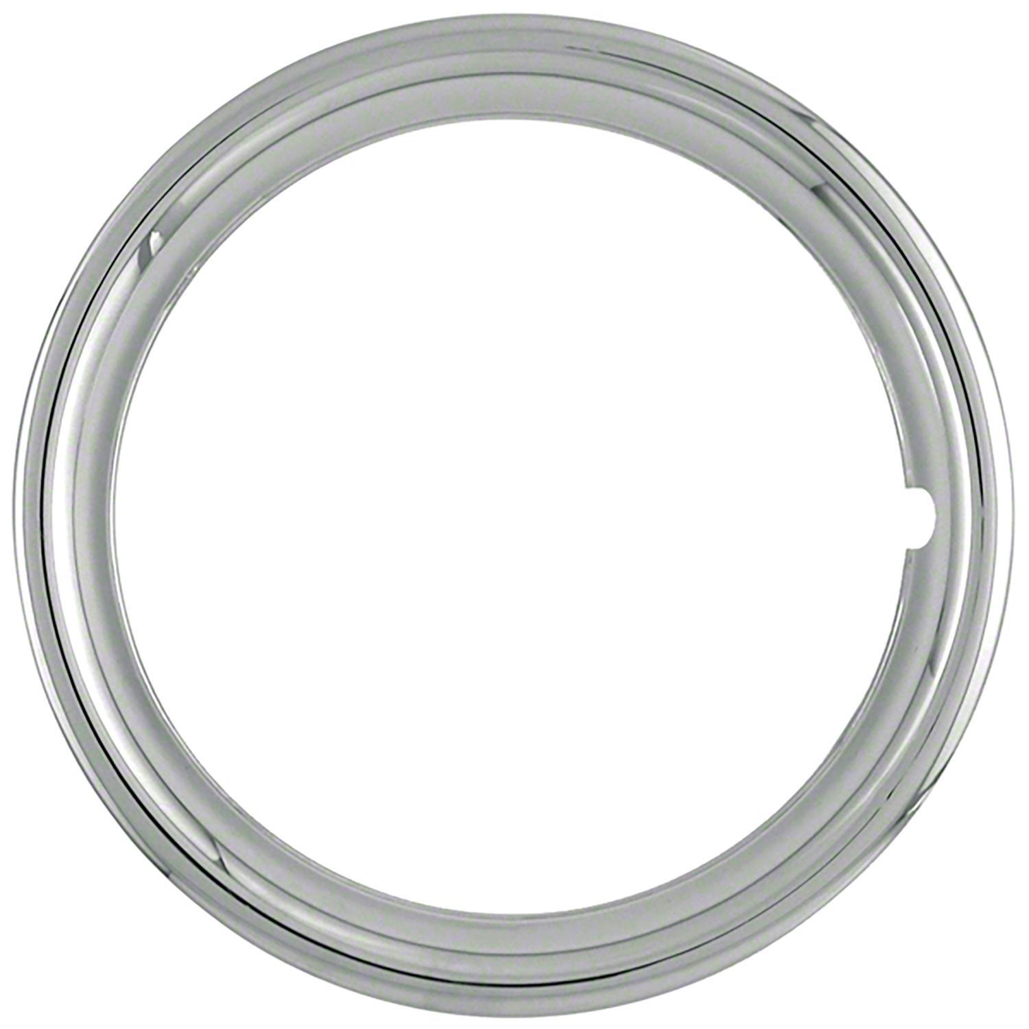 Coast to Coast Wheel Trim Ring 16in Diameter 1 1/2in Depth Chrome ...