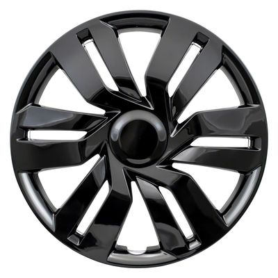 Coast to Coast Gloss Black 17in 6 Double Spoke Plastic Universal Wheel ...