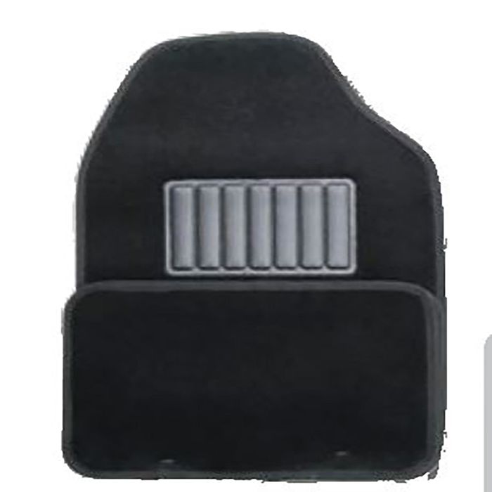 Coast to Coast Black Carpet Universal Floor Mat Set 4 Piece