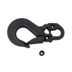 TrailFX 3/8in Black Single Forged Steel Replacement Winch Hook for ...