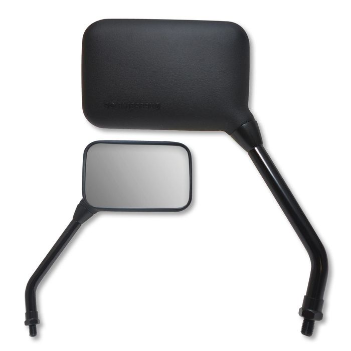 K-Source AX Black Composite Long Stem Mirror