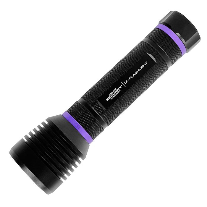 Police Security 6AAA UV Light Flashlight