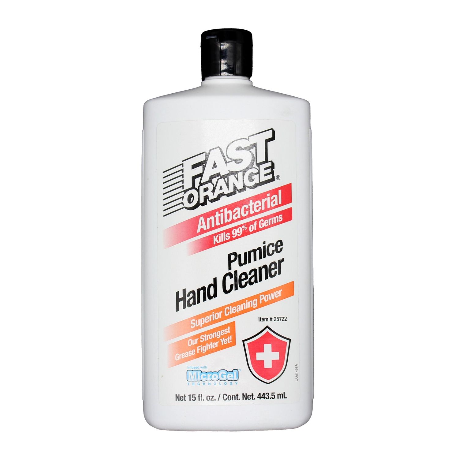 FAST ORANGE Antibacterial Pumice Hand Cleaner 15oz