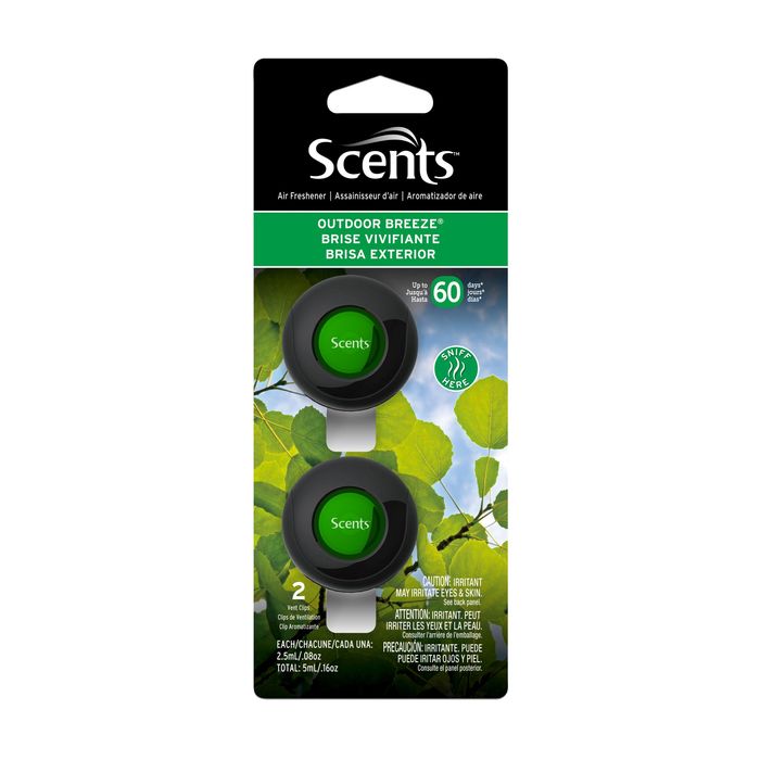 Scents Outdoor Breeze Scent Air Freshener Membrane 2pack