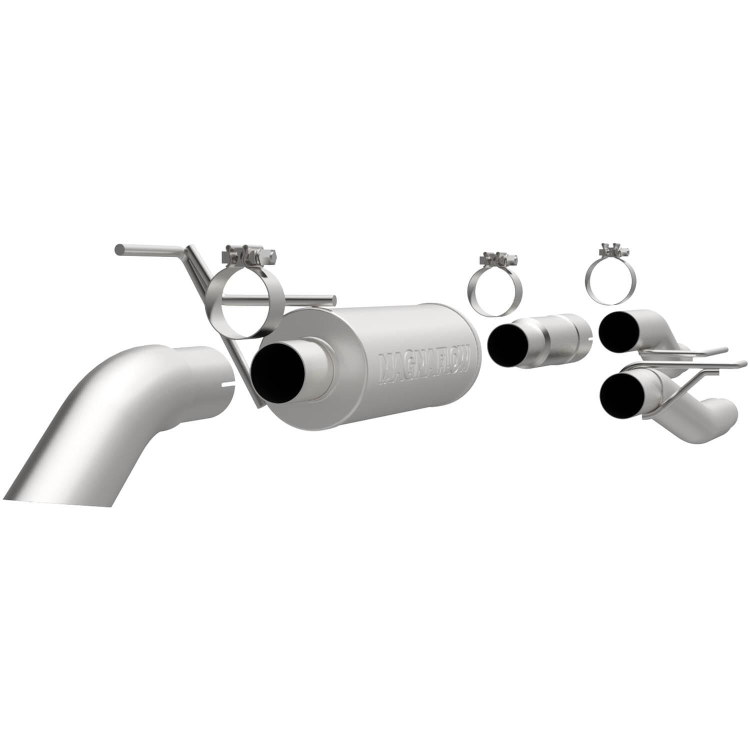 MagnaFlow Off Road Pro Series Cat Back Performance Exhaust System Kit 17107 MagnaFlow Off Road Pro Series Cat Back Performance Exhaust System Kit 17107