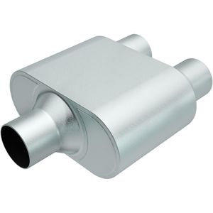 Rumble Exhaust R27427 3in Center Inlet X 2 1/2in Dual Outlet ...
