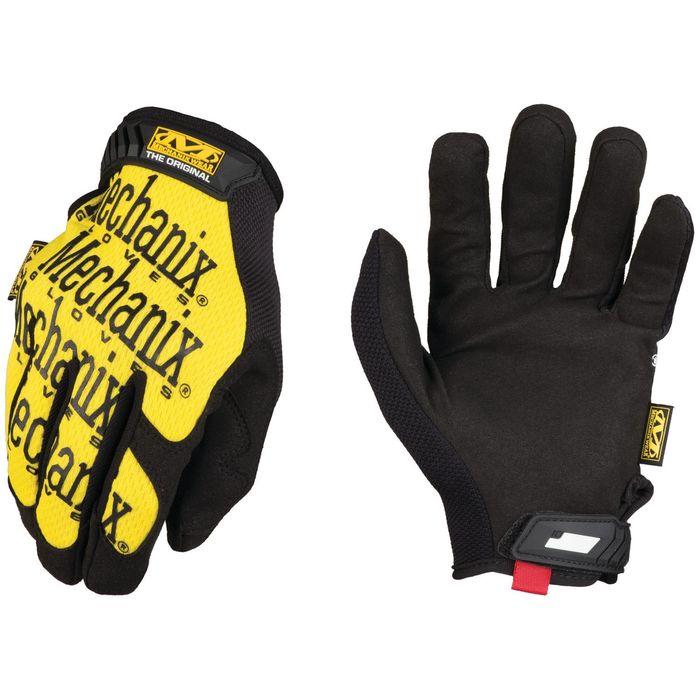 Mechanix Wear The Original Work Gloves, Yellow, Small