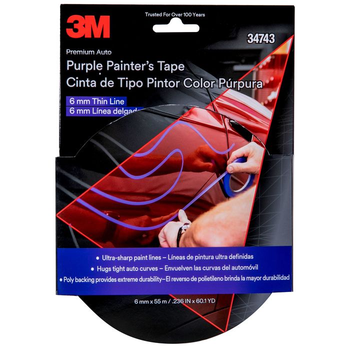 3M Auto Purple Painter's Tape
