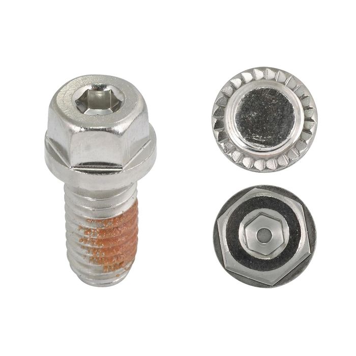 Mr Gasket 3/8-16 x 3/4in Headlock Locking Header Bolt Set of 12