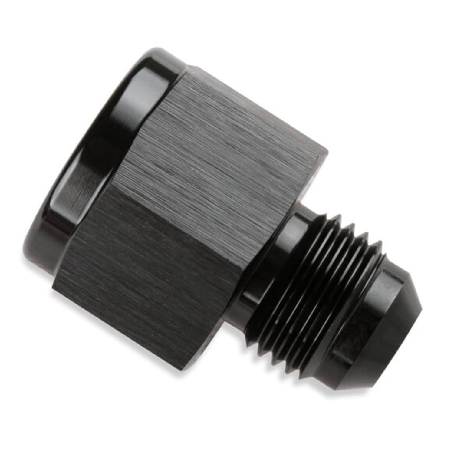 Mr. Gasket Black -8 AN Female to 6 AN Male Reducer